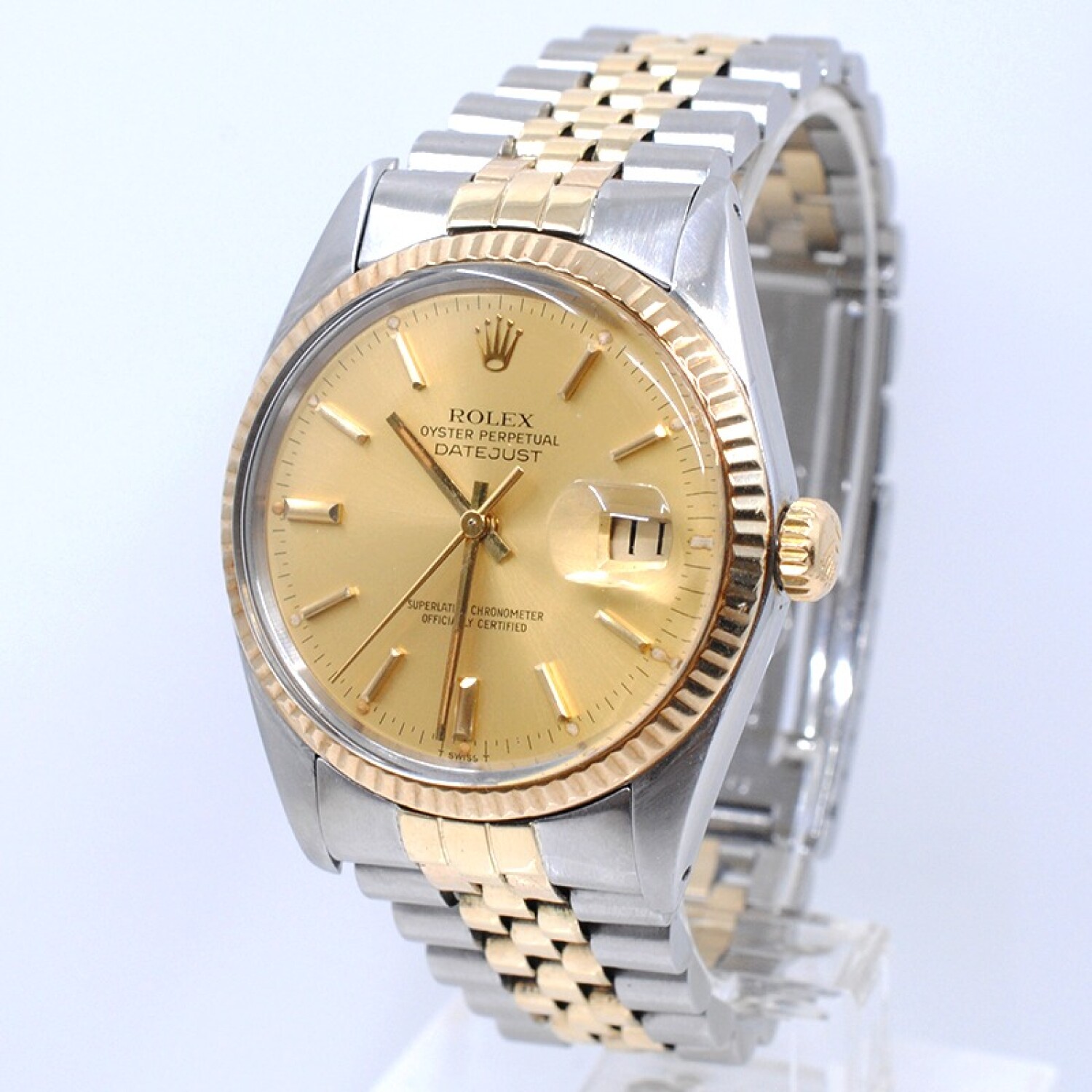 Rolex Datejust 16003 · Acero y Oro 36 mm · Año 1978 Calendario Rápido ...