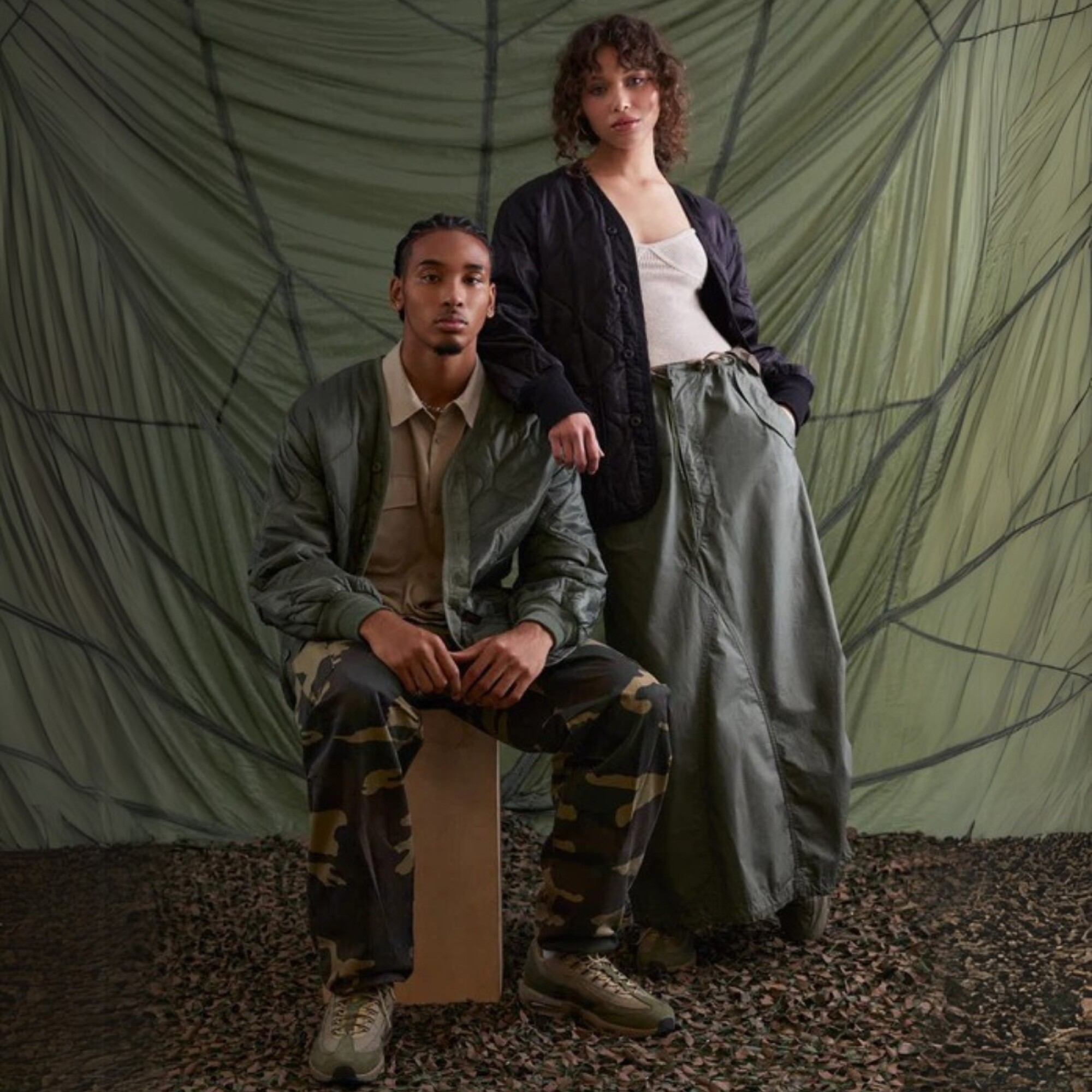 Chaqueta forro LINER ALS 92 - Alpha - Verde — Aventureros