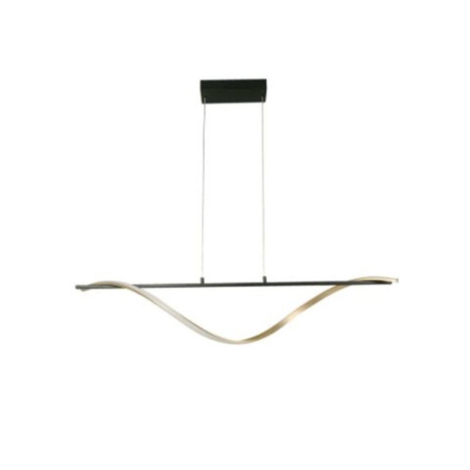 COLGANTE LED LINE UP 24W 3000K NEGRO Y DORADO — Luminotecnia