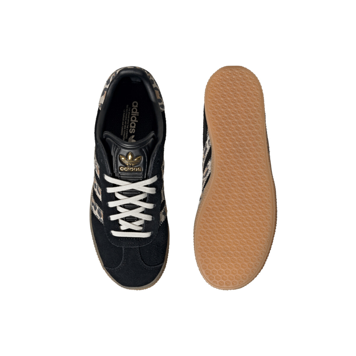 adidas GAZELLE J - Black — Zooko