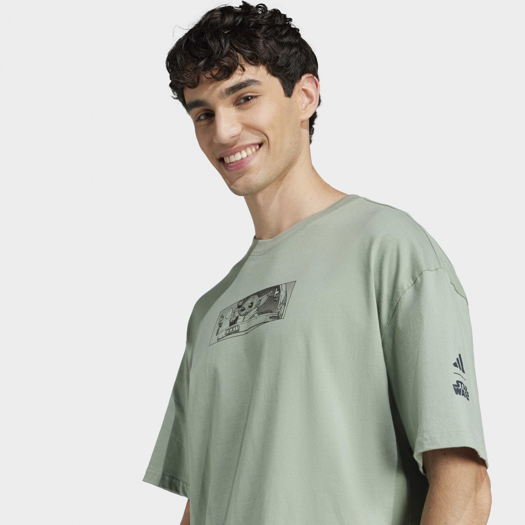 Remera Adidas Star Wars The Mandalorian - Verde — Pricebox