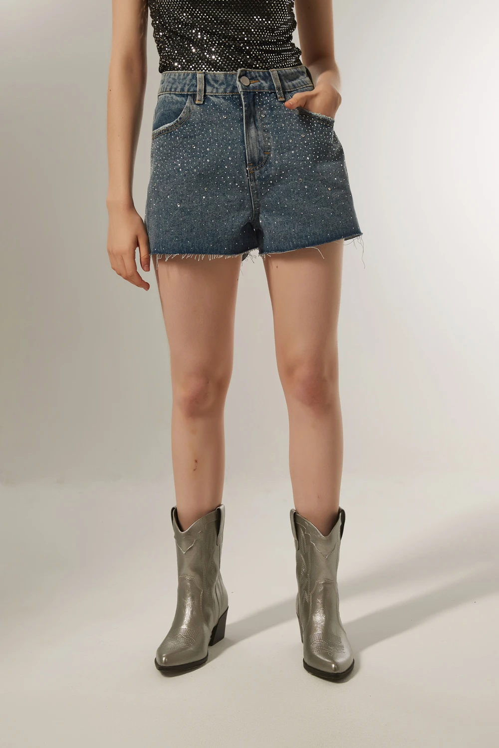 Short Mirso - Azul Grisaceo — Indian