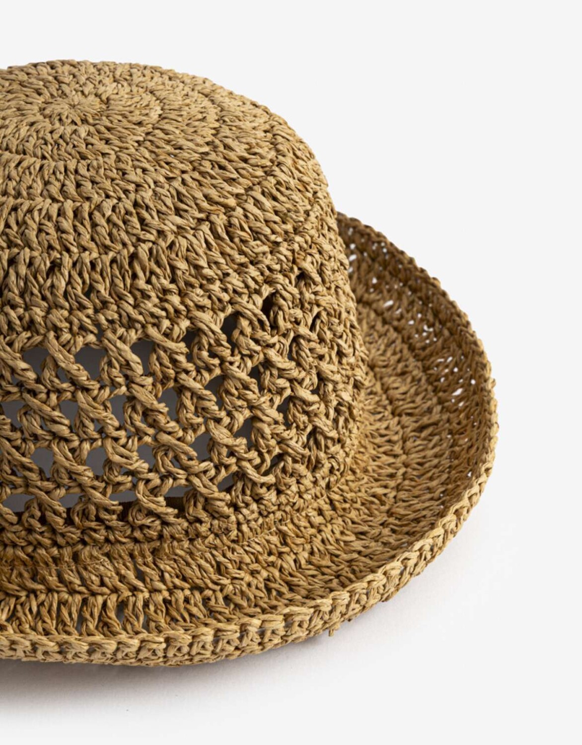 Piluso Tejido Rafia - Blanco Crudo — Tienda Soy Santander