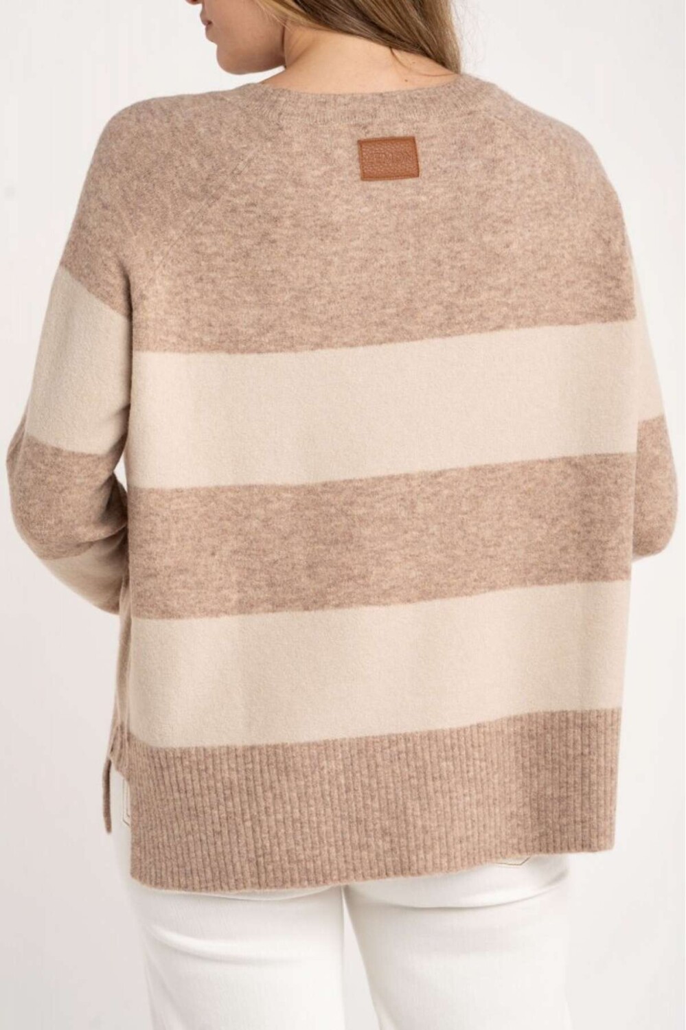 Sweater Rayado - Mocha — Tienda Soy Santander