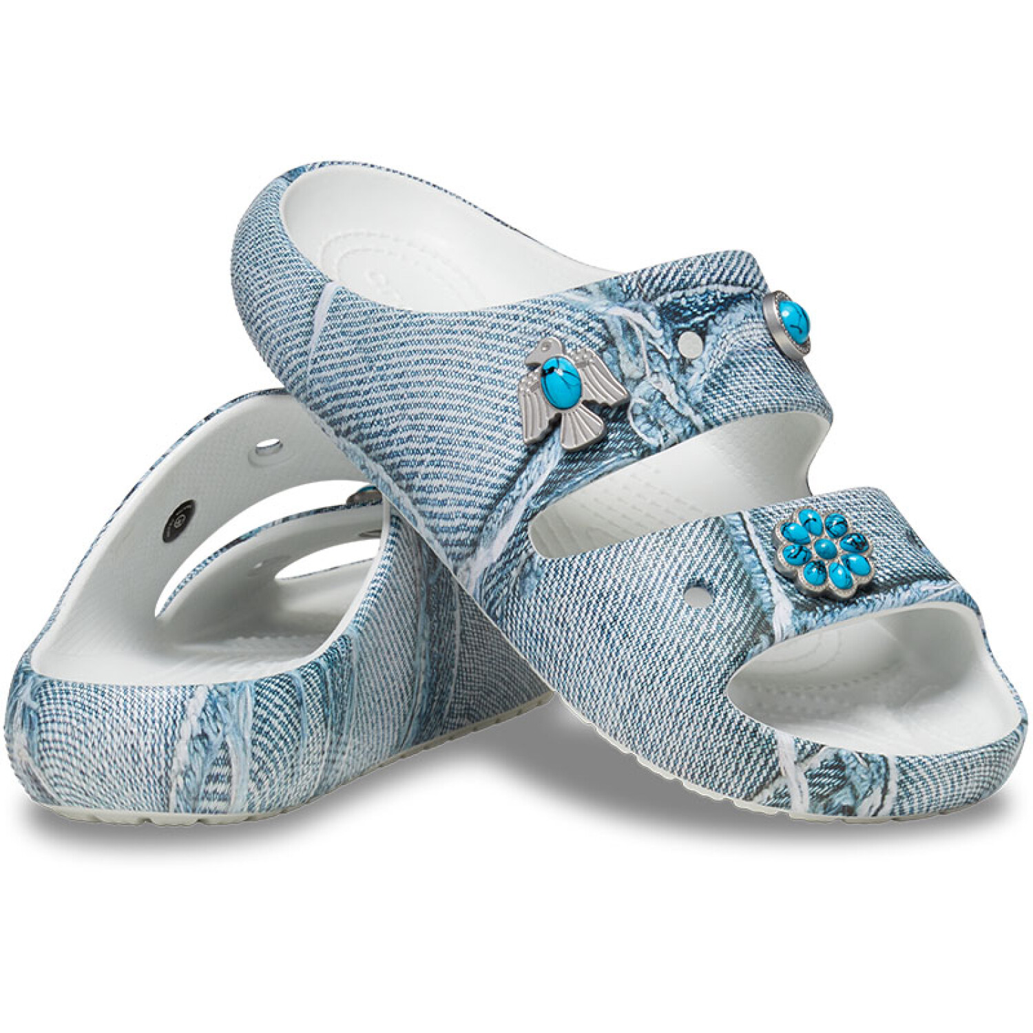 Sandalias Crocs Denim 2.0 - Azul — Crocs