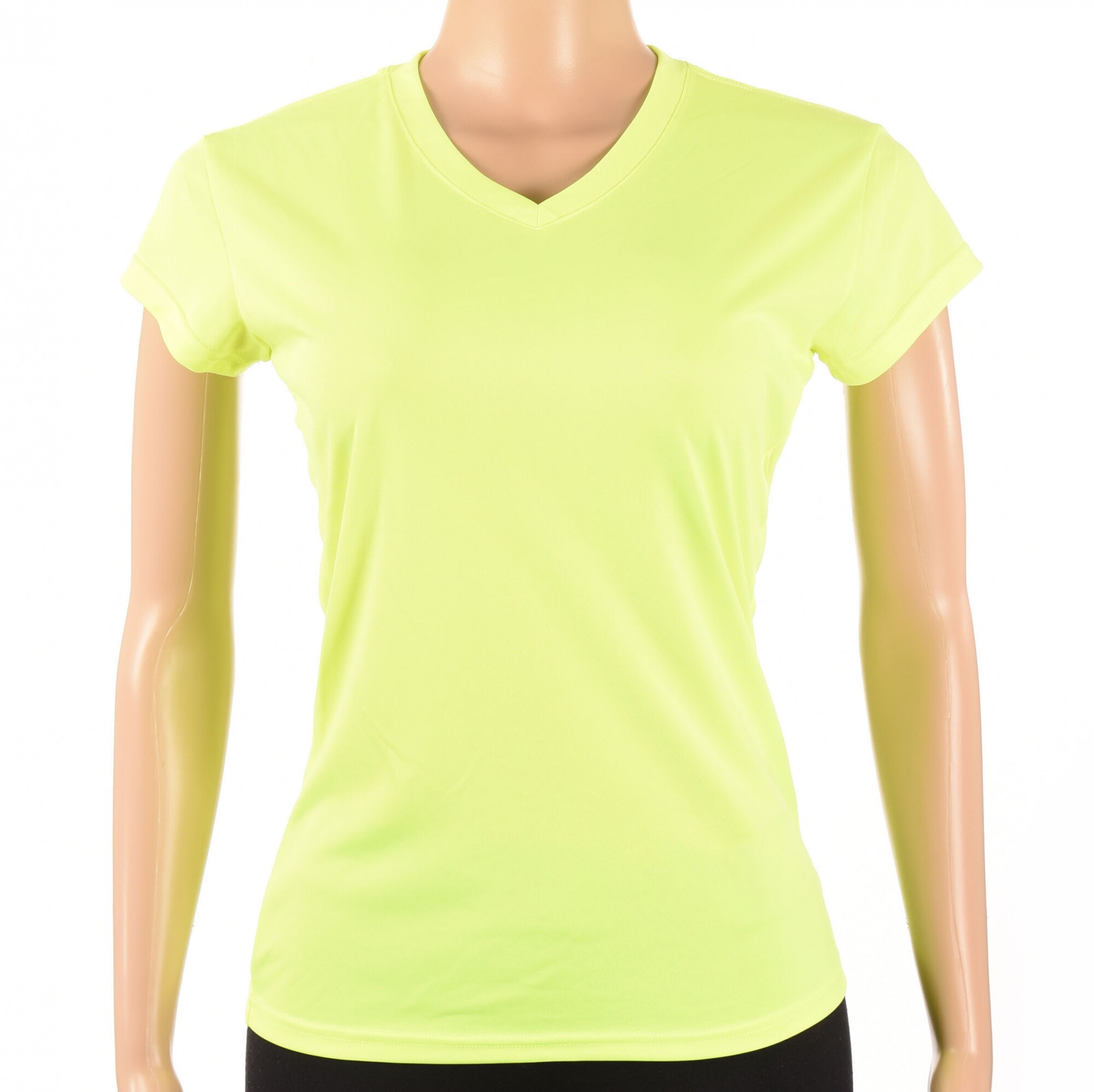 Remera Dry Fit Dama - amarillo fluor — TextilShop
