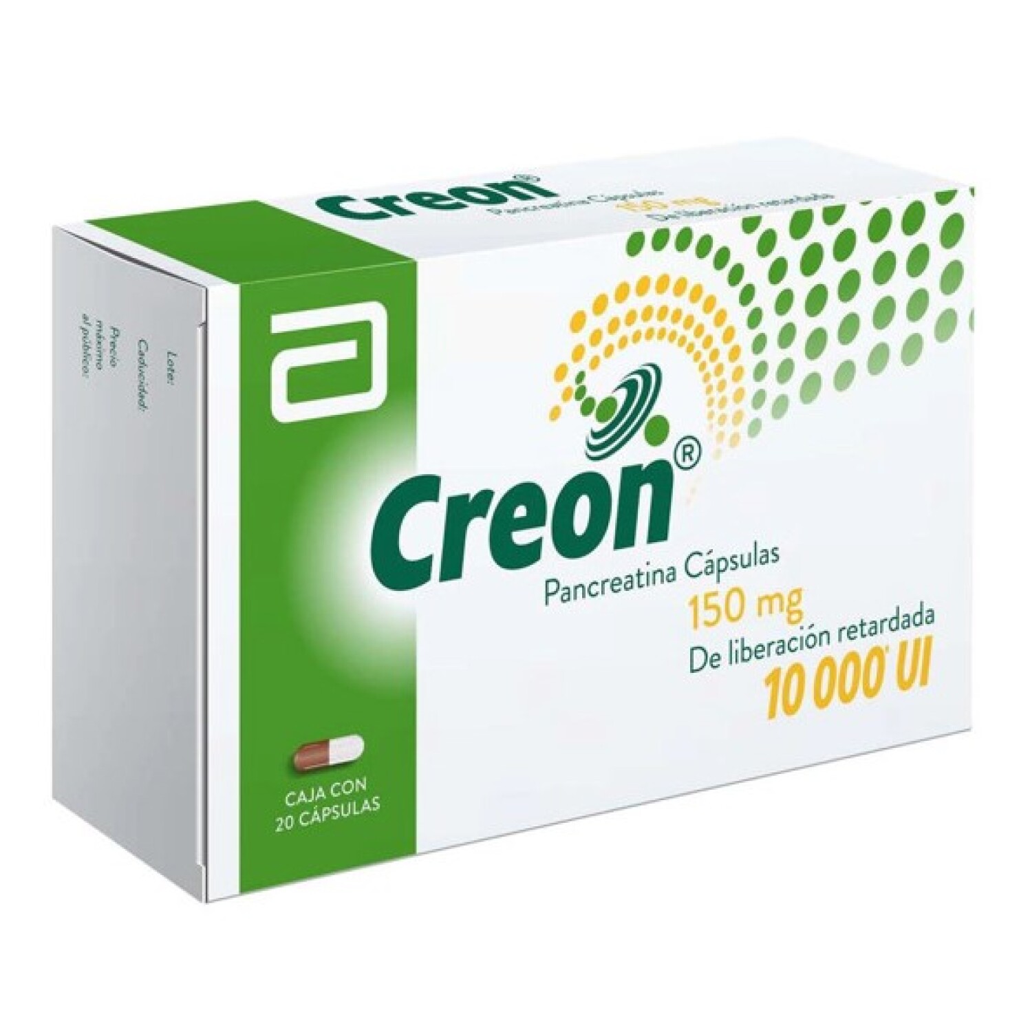 Creon 10000 x 20 CAP — San Roque