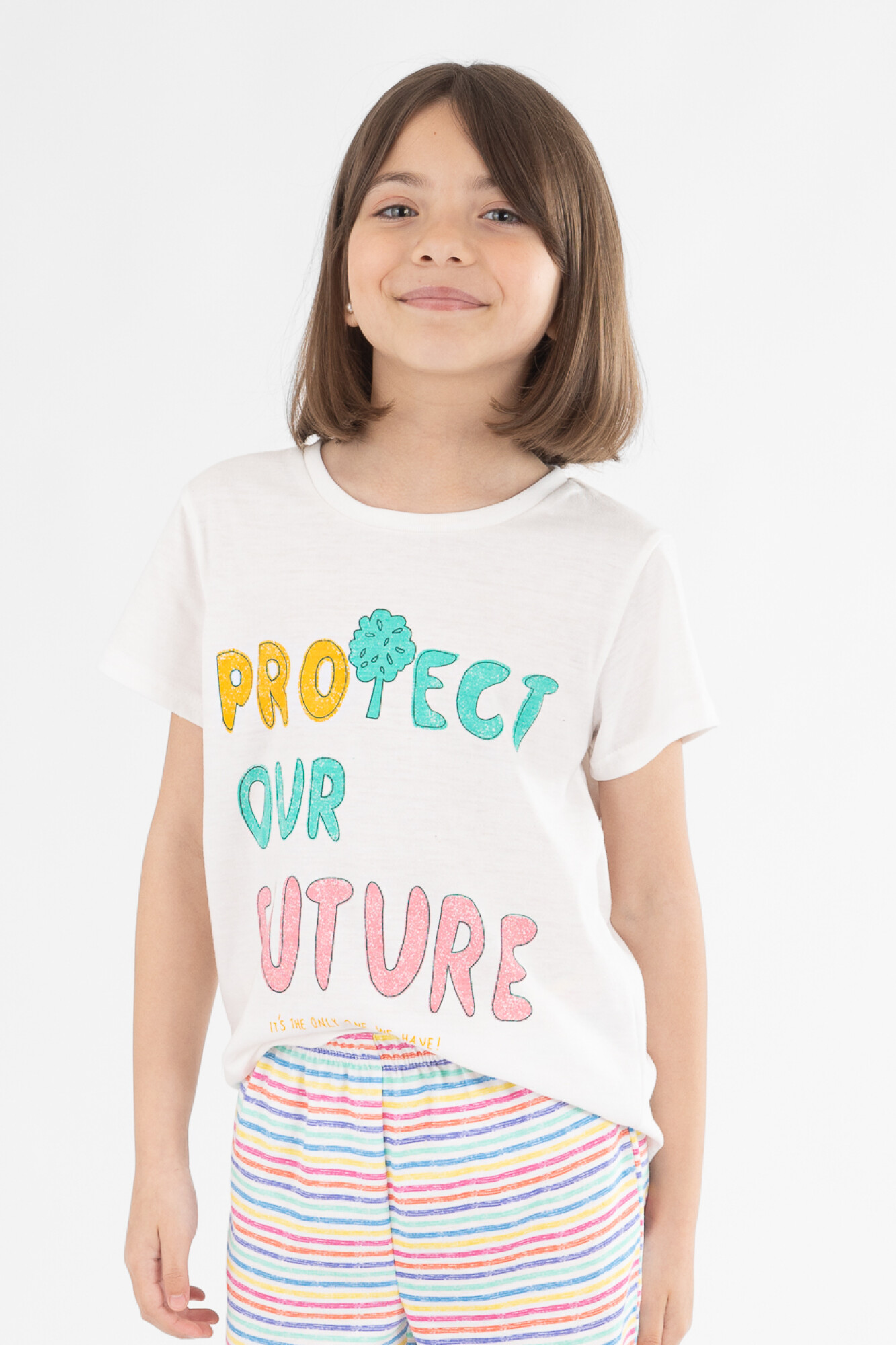 Pijama infantil future - Blanco — SiSi