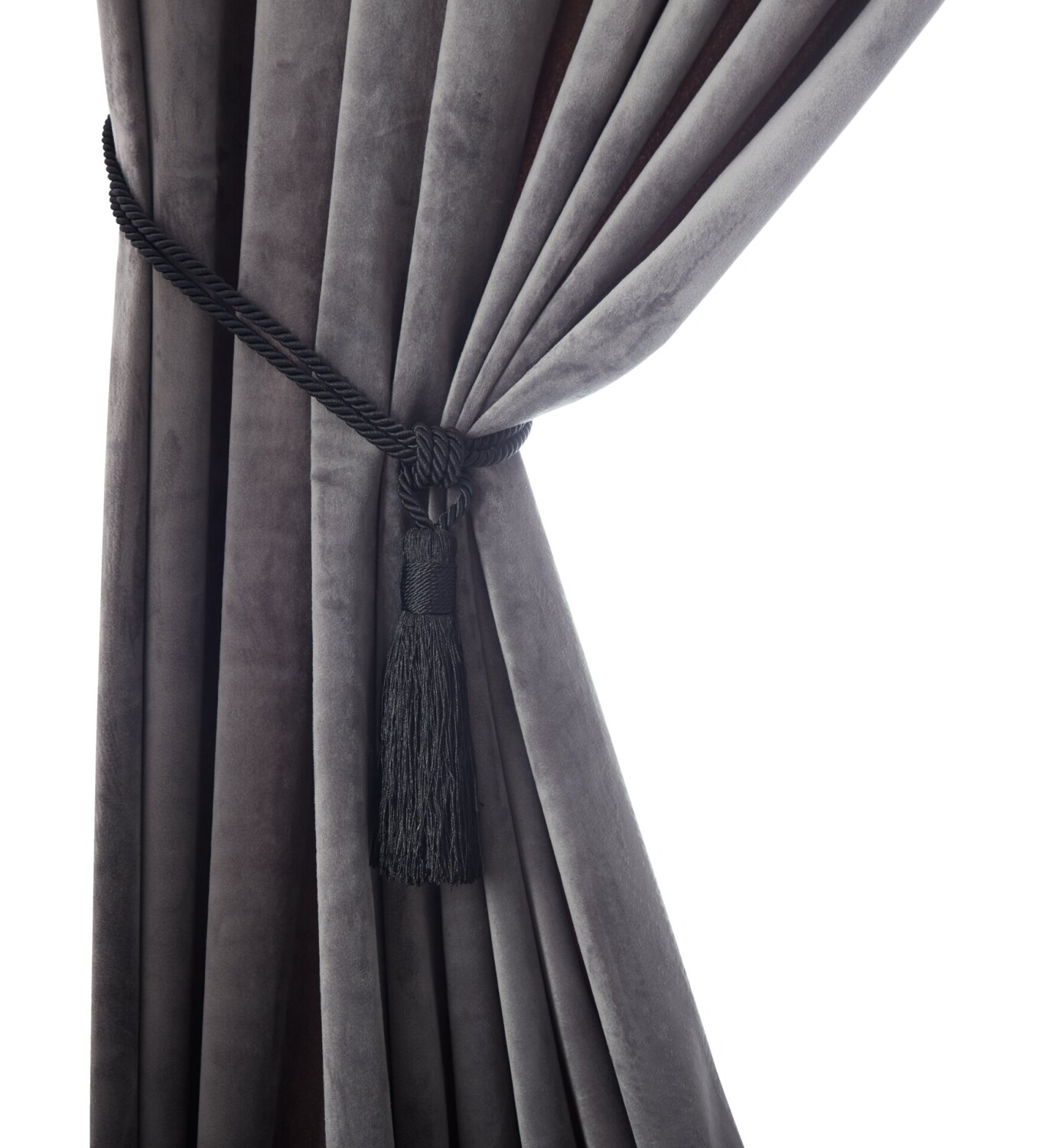 Hebilla cortina HVASSER negro — JYSK