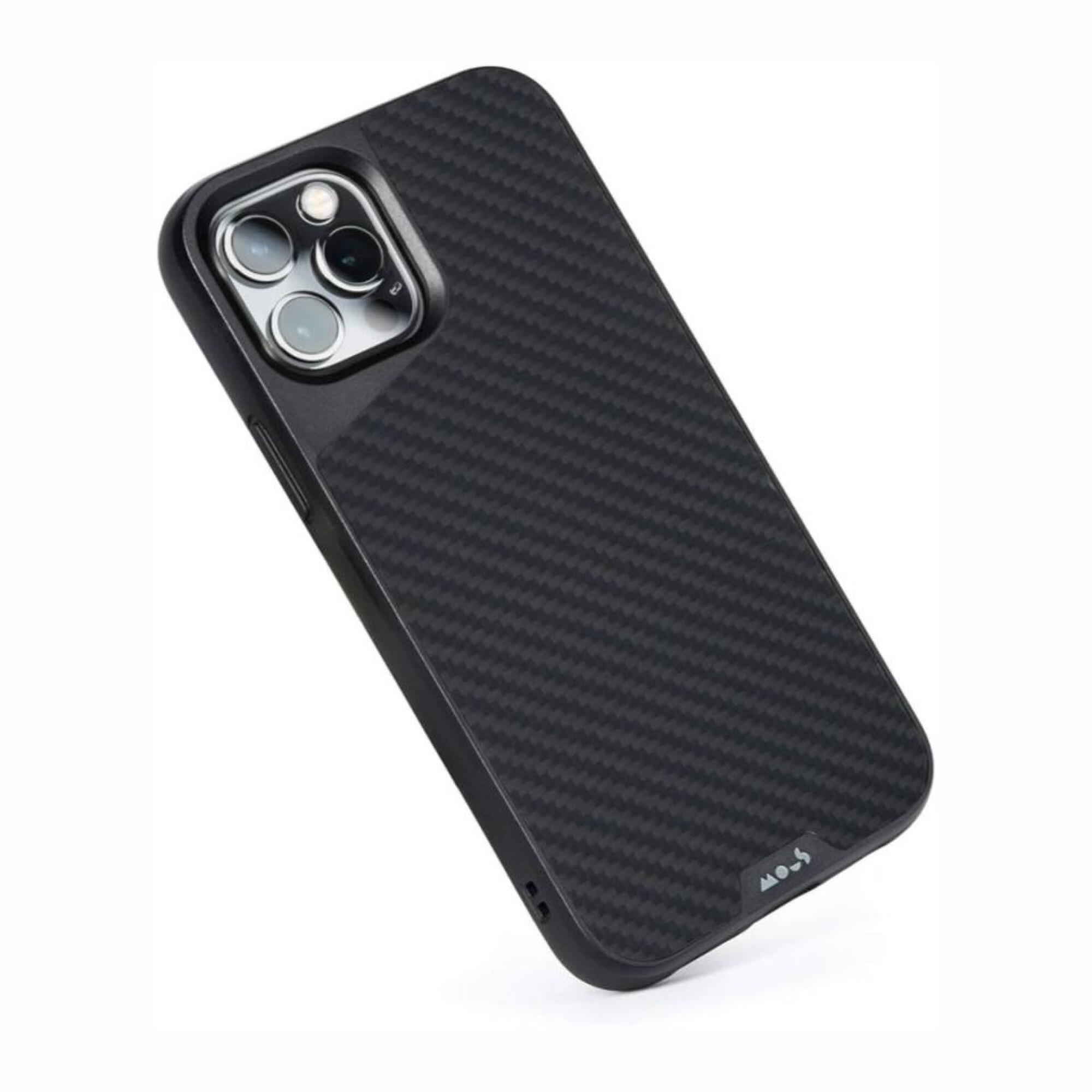 Case MOUS Carbon Para IPHONE 12 Pro Max - Negro — AMV Store