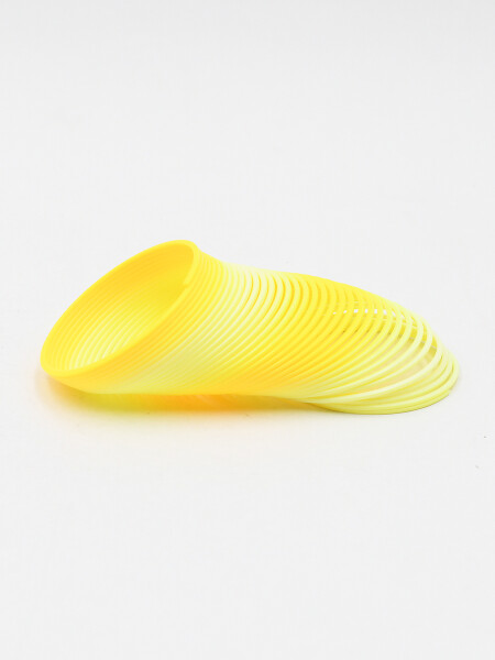 RESORTE DE ARCOIRIS EN RED - AMARILLO — Guapa