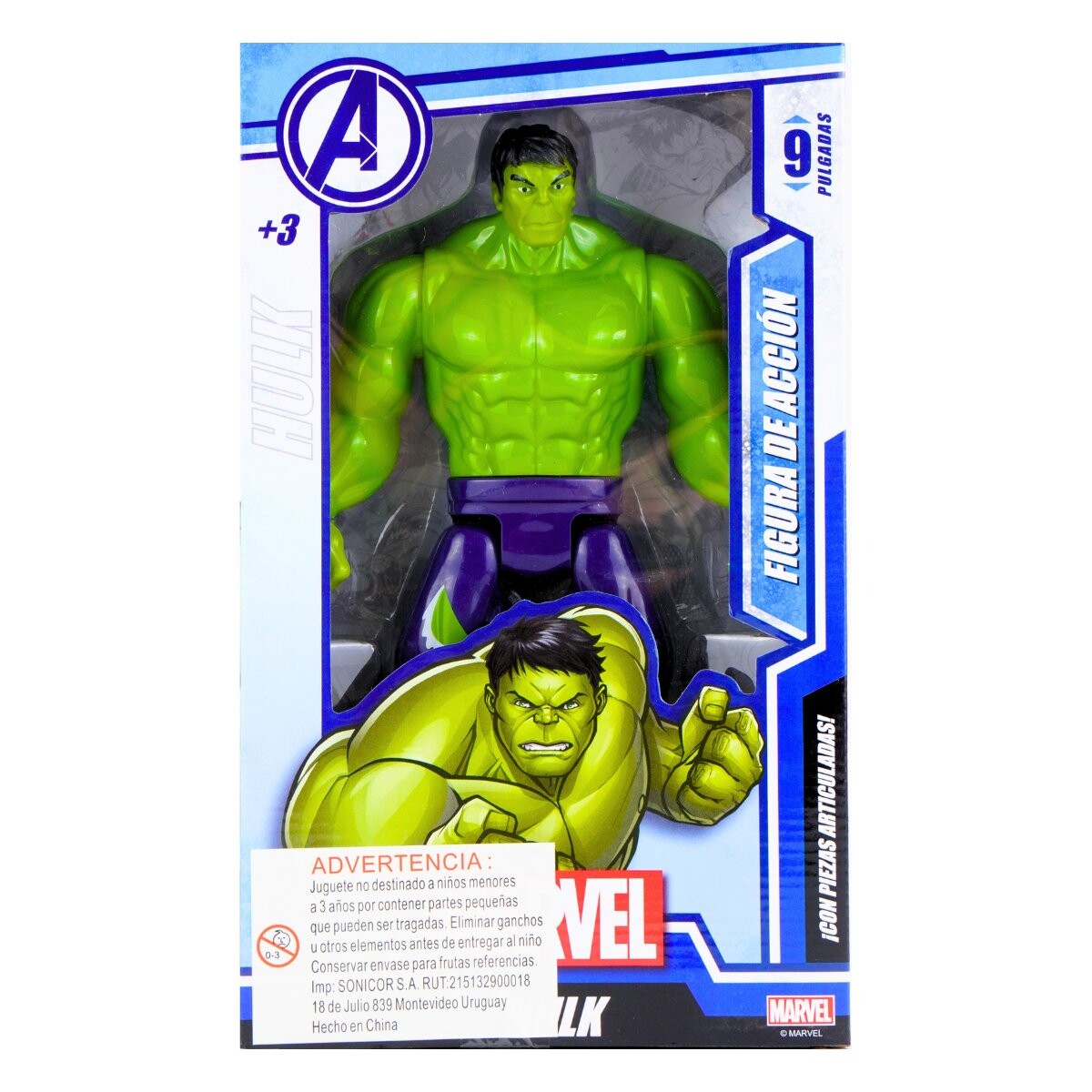 Muñeco Hulk — El Clon