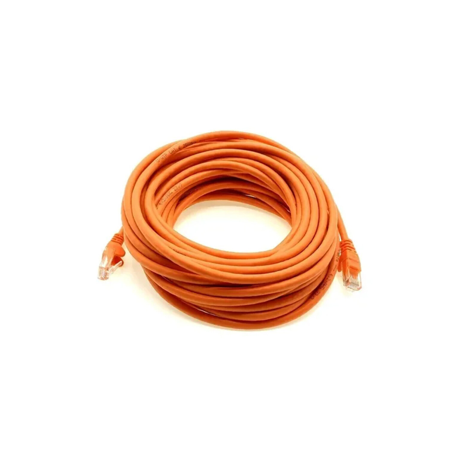 Cable De Red Cat 6 Naranja 5 metros — ZonaTecno