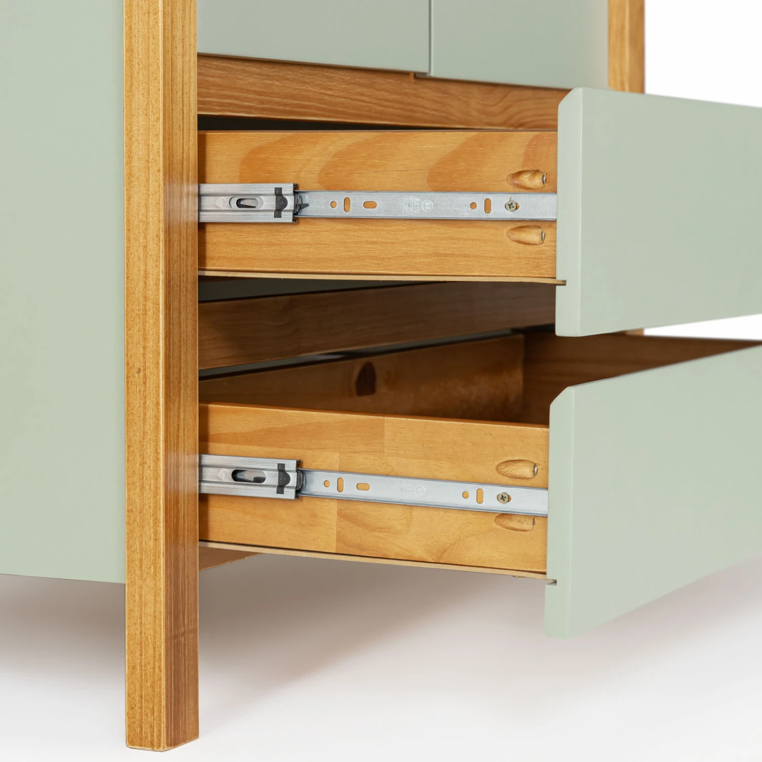 Placard Kids 2 Puertas Mdf-y-madera Verde Lyon — Divino
