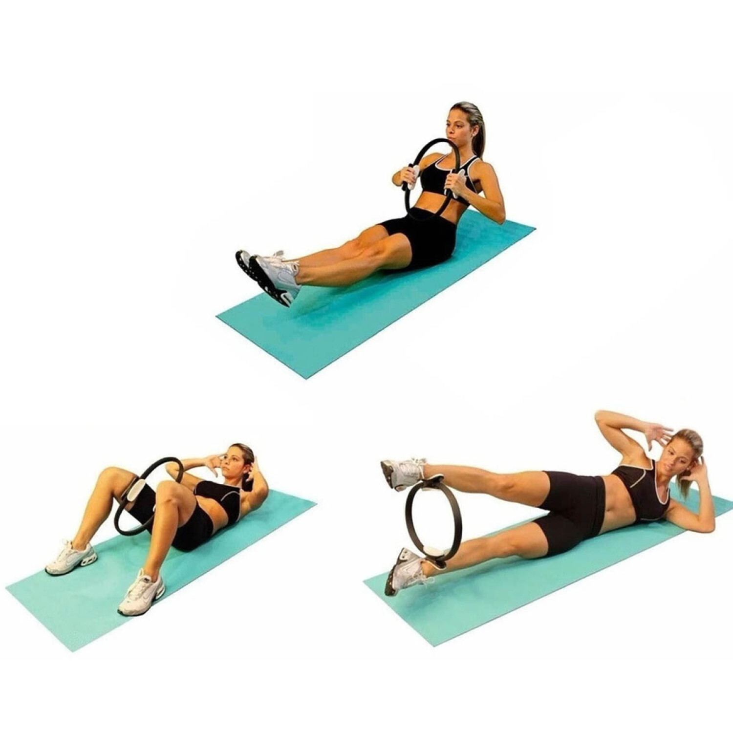 Flex Ring Áro De Pilates P/ Yoga Gimnasia Resistente — El Rey del ...