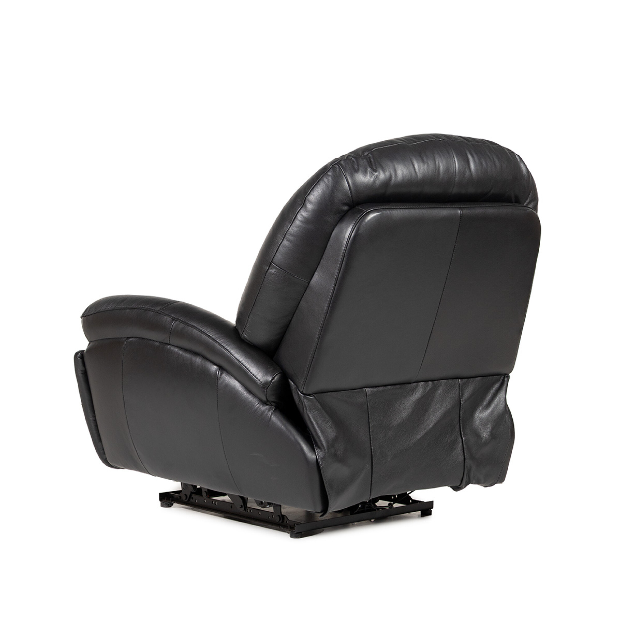 Butaca Cozy (Reclinable eléctrica) - Cuero Básico - 450 (Negro) — NYR Uruguay