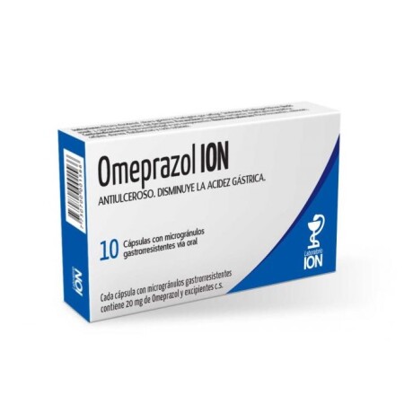 Omeprazol 20mg Ion 10 COM — San Roque