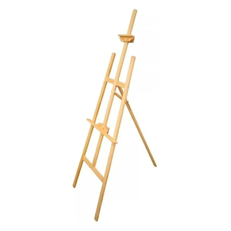 Atril De Pintor -caballete Madera Pintura Oleo Cuadro Grande - Beige ...