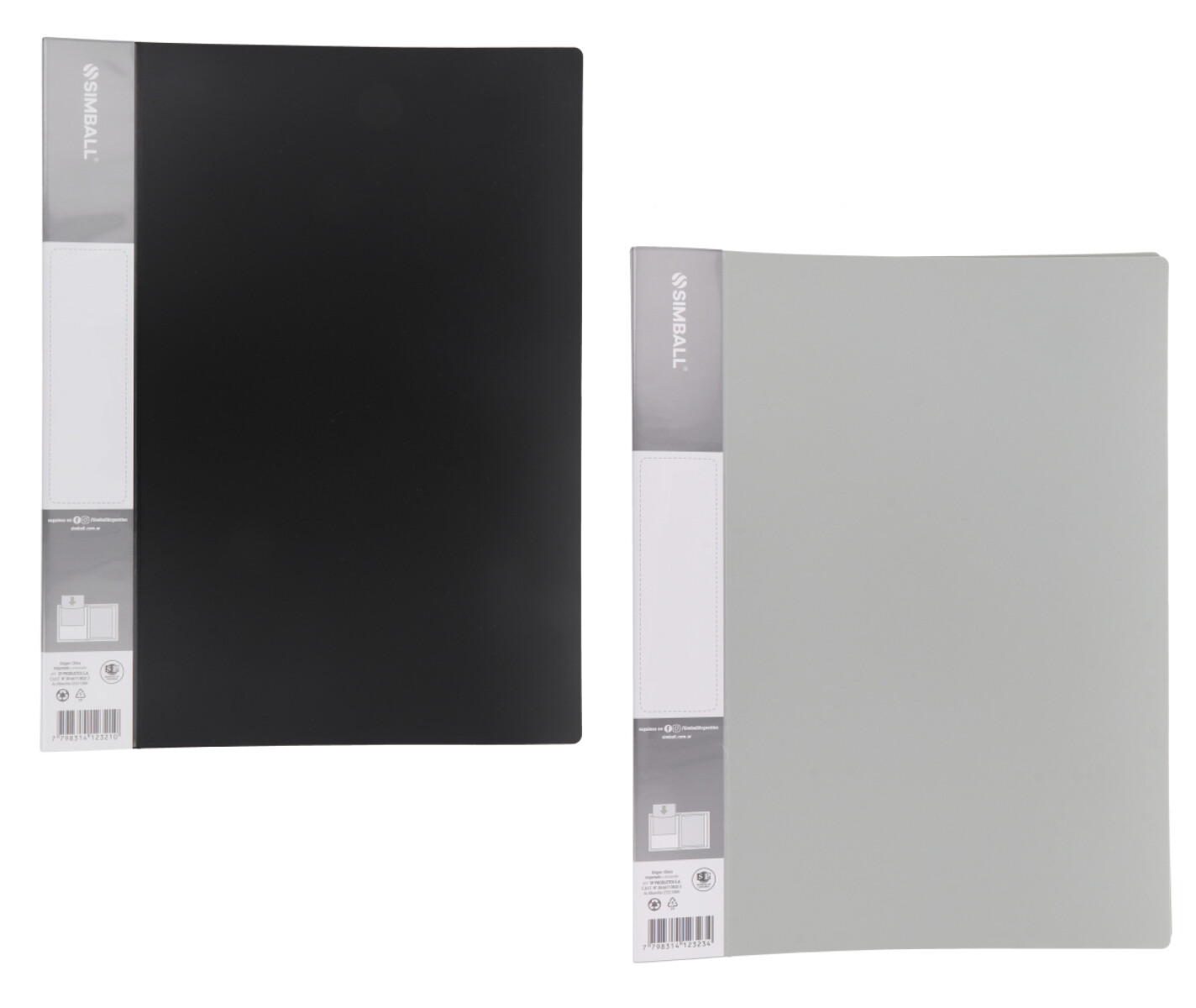 Carpeta PVC con 20 Folios A4 — El Clon