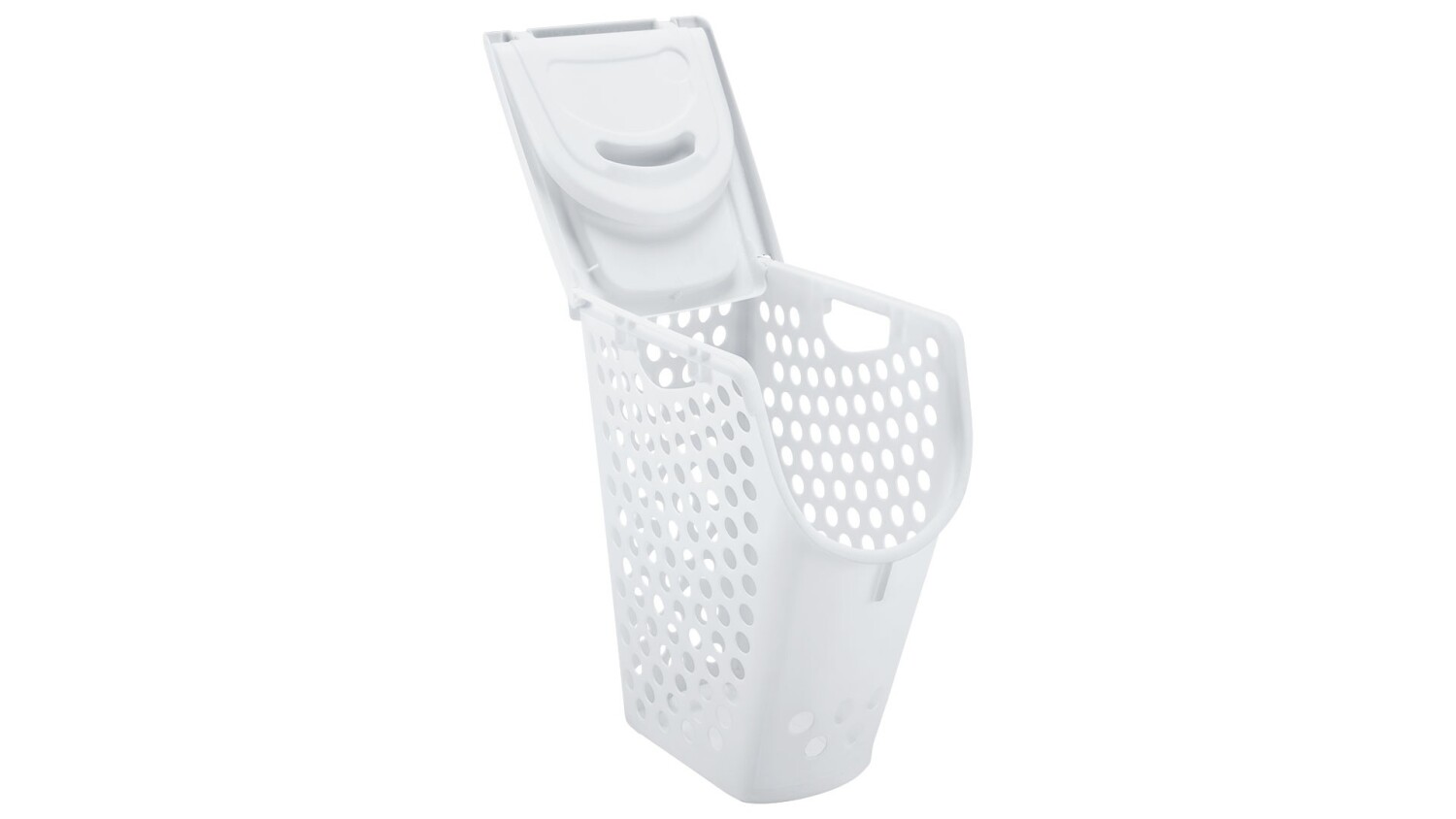 Cesto Canasto Ropa Anatomico Apilable Plastico Rimax - Blanco — HTS