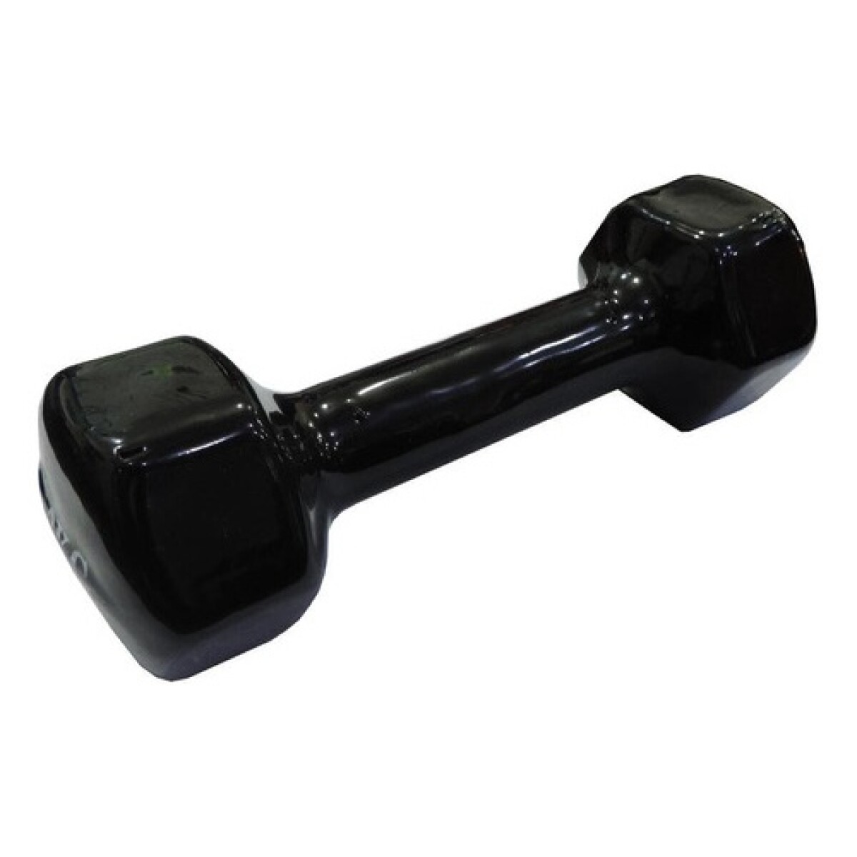 Mancuerna revestida en vinilo 1Kg - Negro — Electroventas