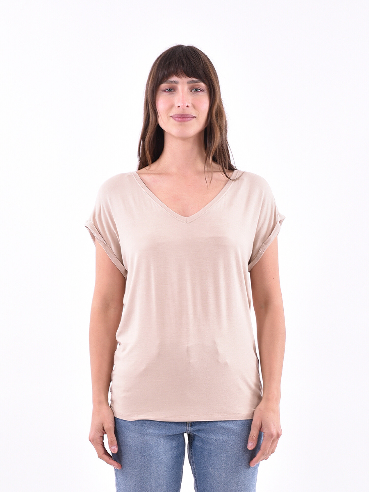 REMERA TELMA - BEIGE — Guapa - Paprika