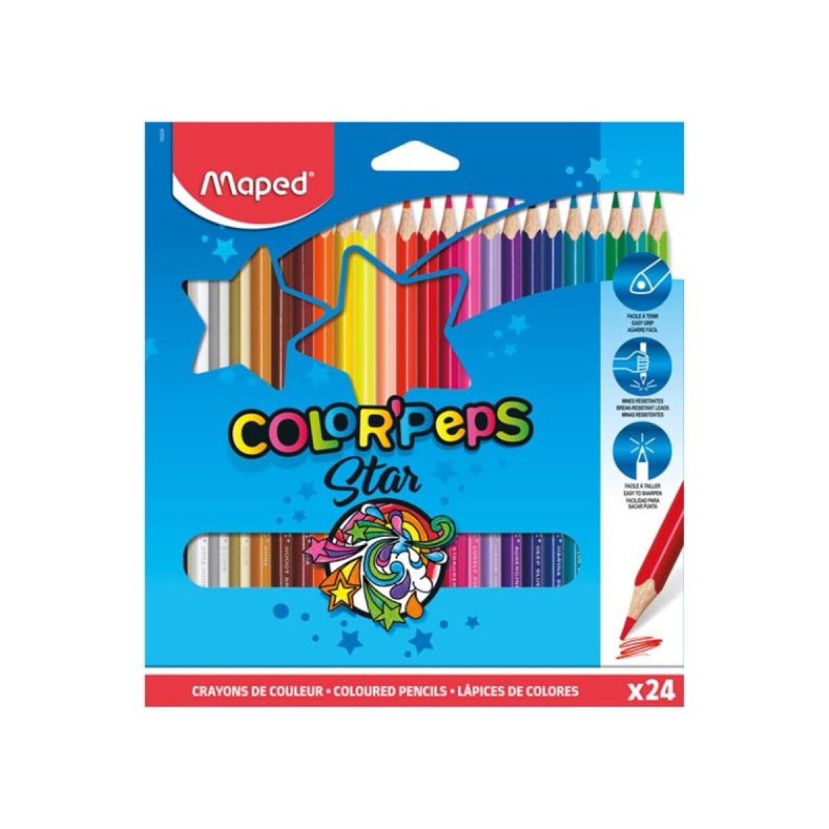 Lápices de colores Maped Colorpeps — Infantozzi