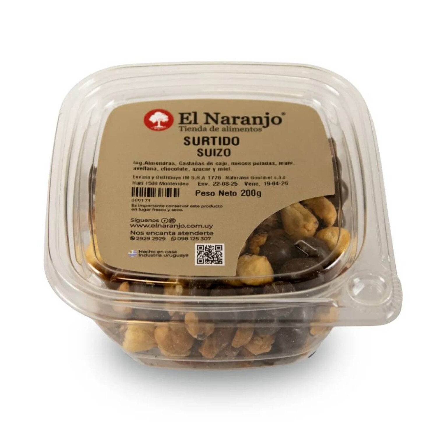 Surtido El Naranjo 200 Grs - Suizo — Tienda Soy Santander