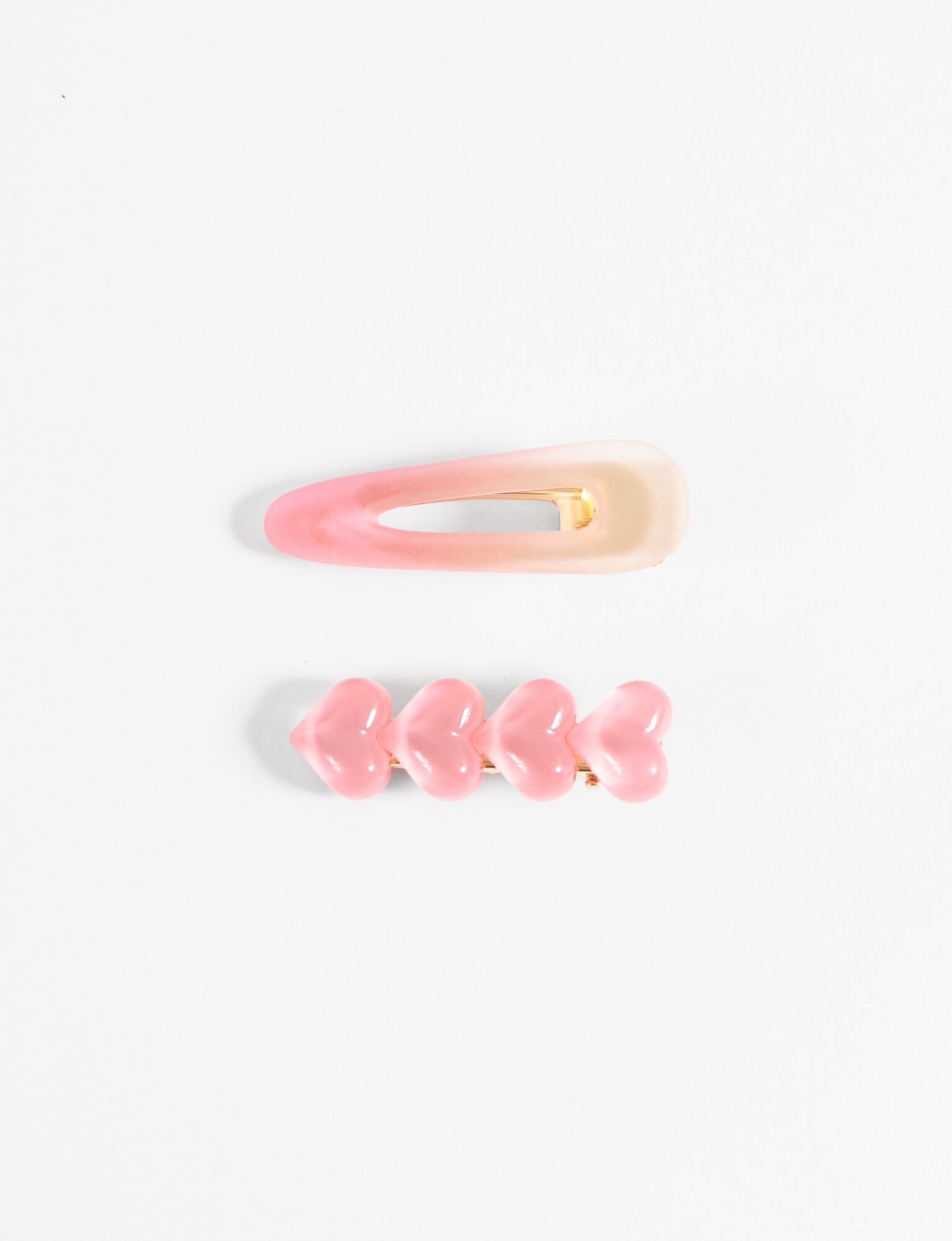 Set de clips cora - rosa — Symphorine