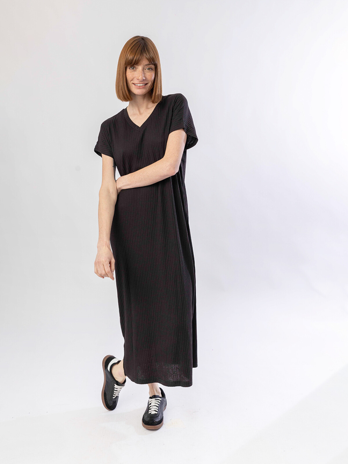 VESTIDO BELFO - NEGRO — Guapa