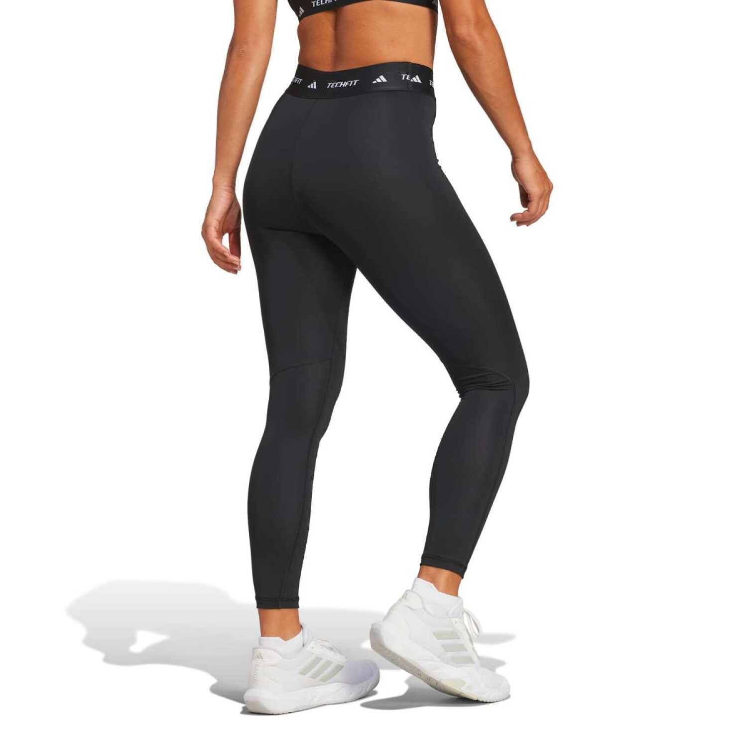 Pantalón Largo Techfit 7/8 Tiro Alto de Mujer - Negro — Tienda Soy ...