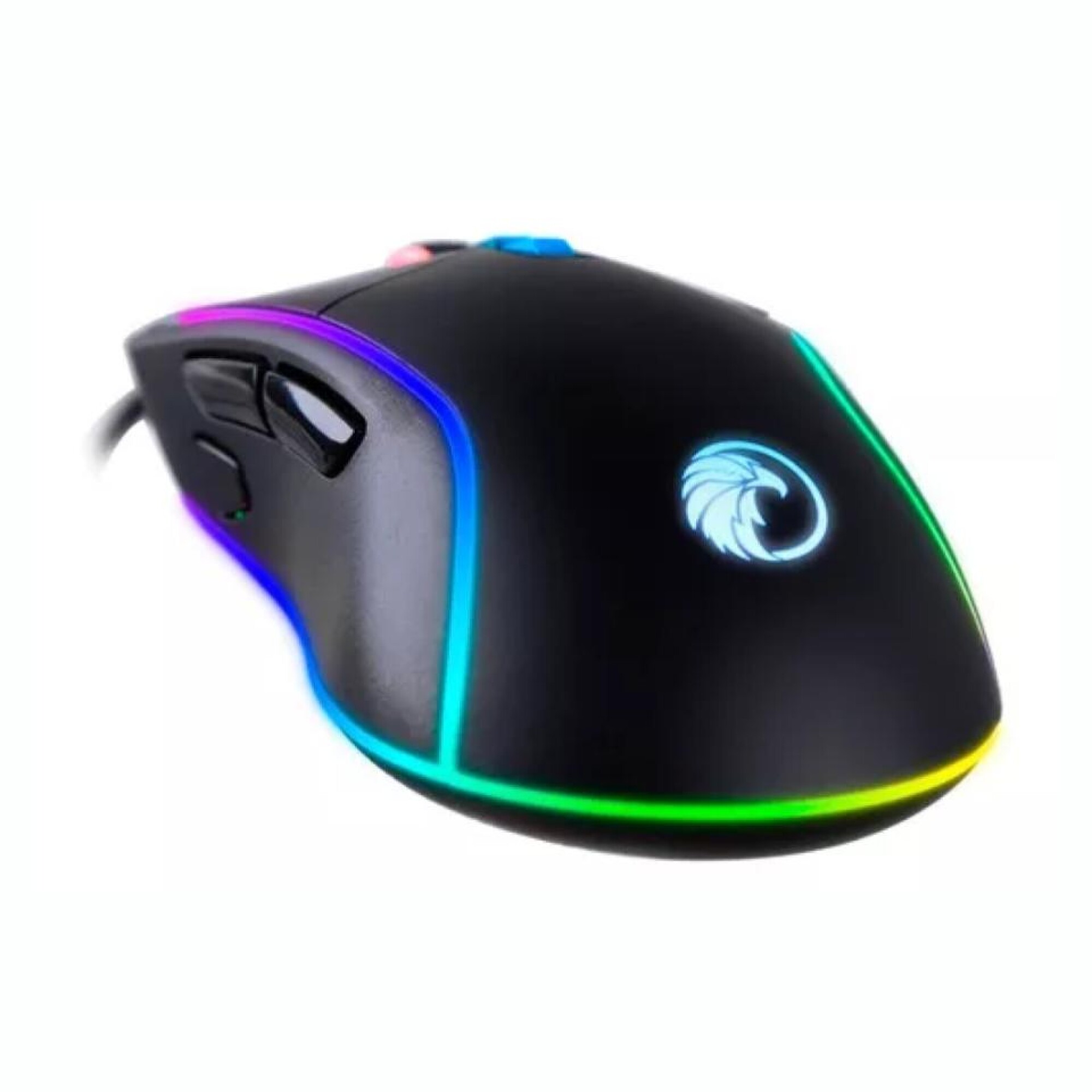 Mouse Gamer Óptico RAZEAK RM-X18 RGB Falcon 8 Botones - Black — AMV Store