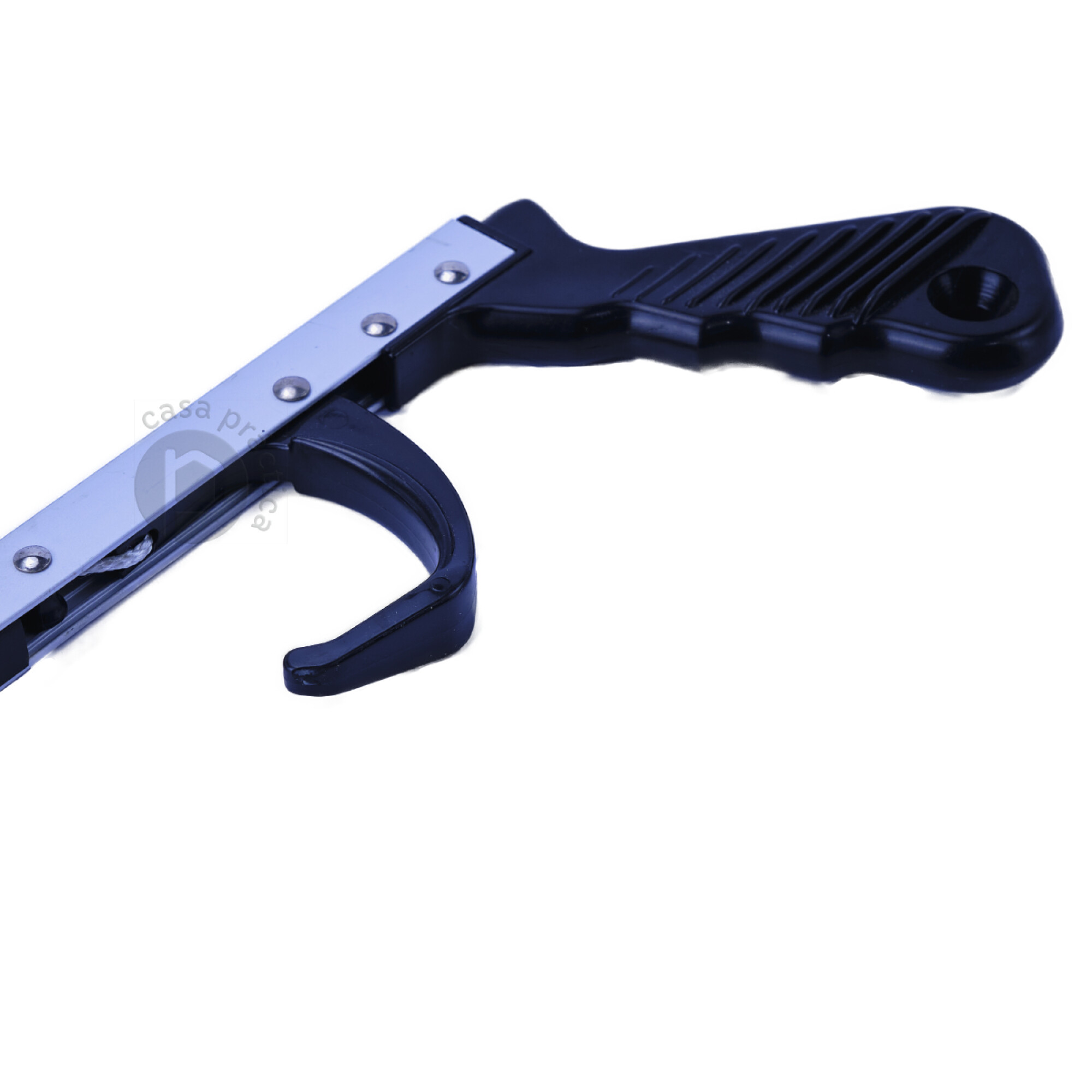 Pinza Gancho Brazo extensible agarra zapatos calzador — Casa practica