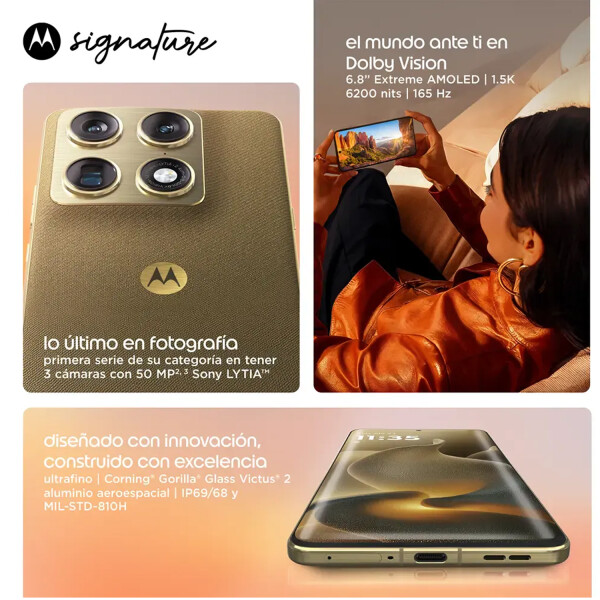 Motorola Signature 16gb Ram 1tb + Regalo - PK MOTOROLA SIGNATURE 16/1 ...