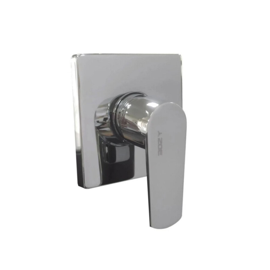 Grifería de Ducha Empotrada Monocomando Sin Transferencia y Roseta Cromada Linea Alba — Bagno ...