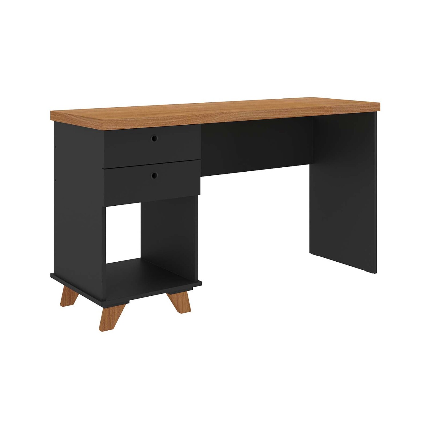 Escritorio Mdf Marron Sky — Divino