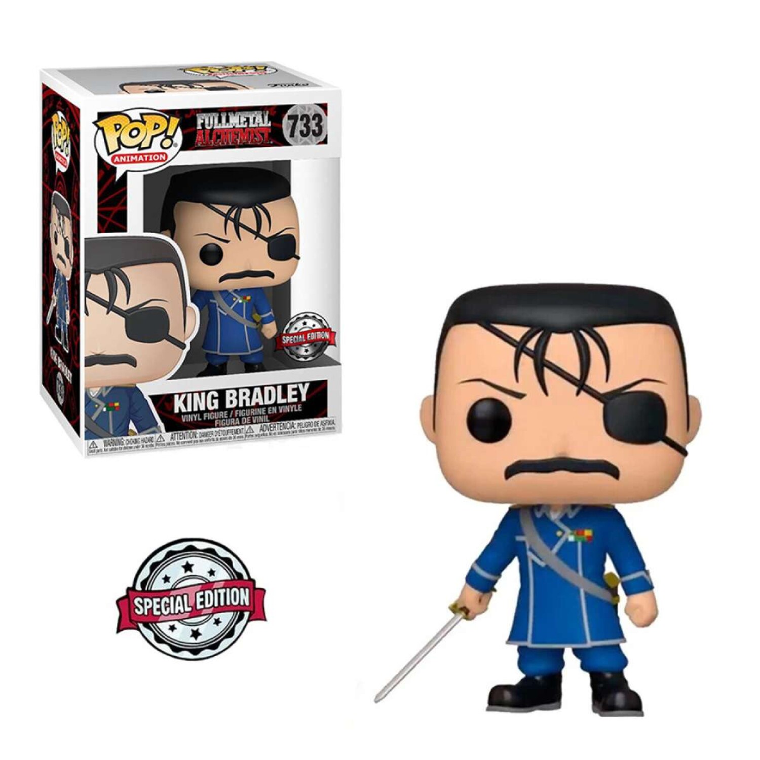 King Bradley Fullmetal Alchemist [Exclusivo] - 733 — Tienda Soy Santander