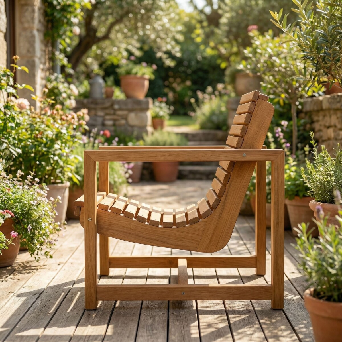 Sillón curvo 1 cuerpo exterior — Serra Amoblamientos