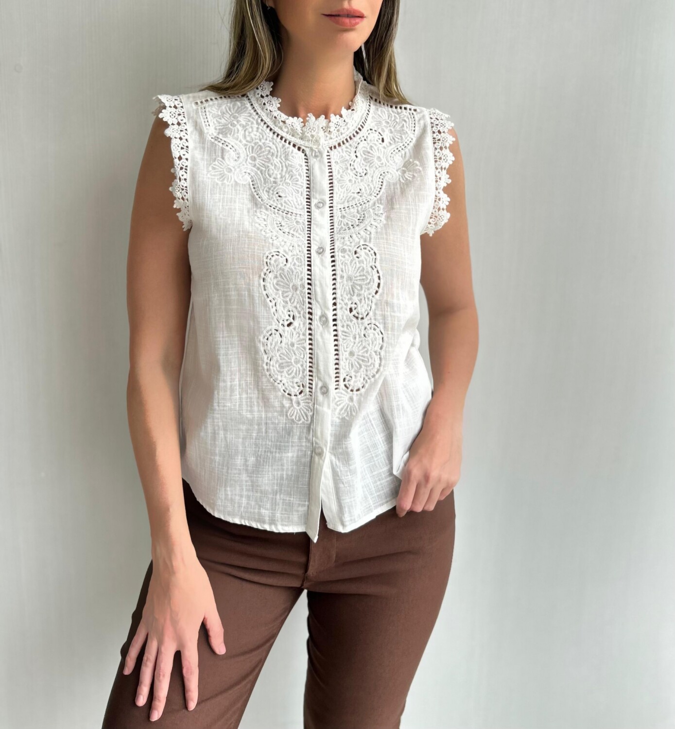 Blusa Fiona - Blanco — Ring a Bell