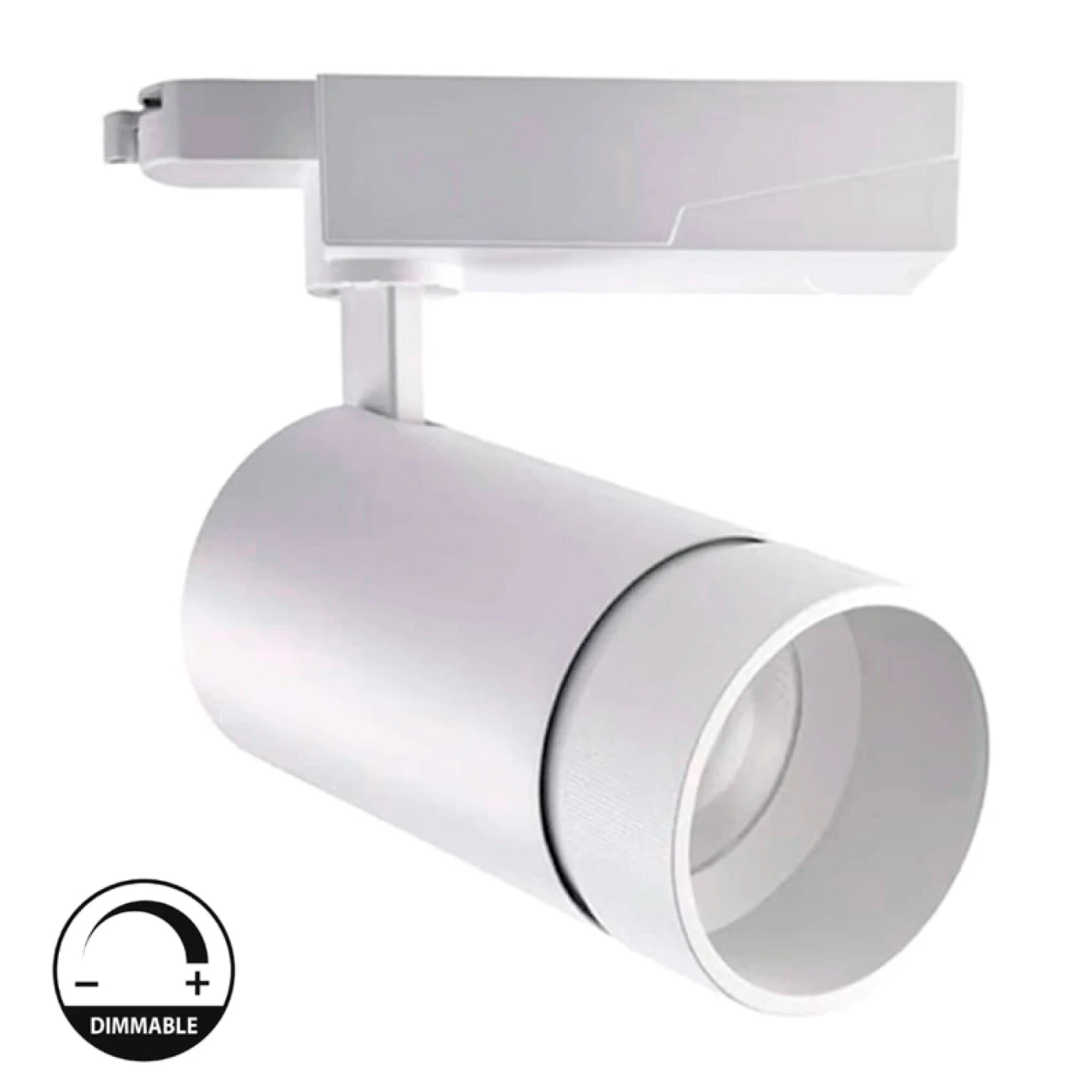 Track Light LED Zoom Blanco Dimerizable 20W Luz Cálida — Serlux