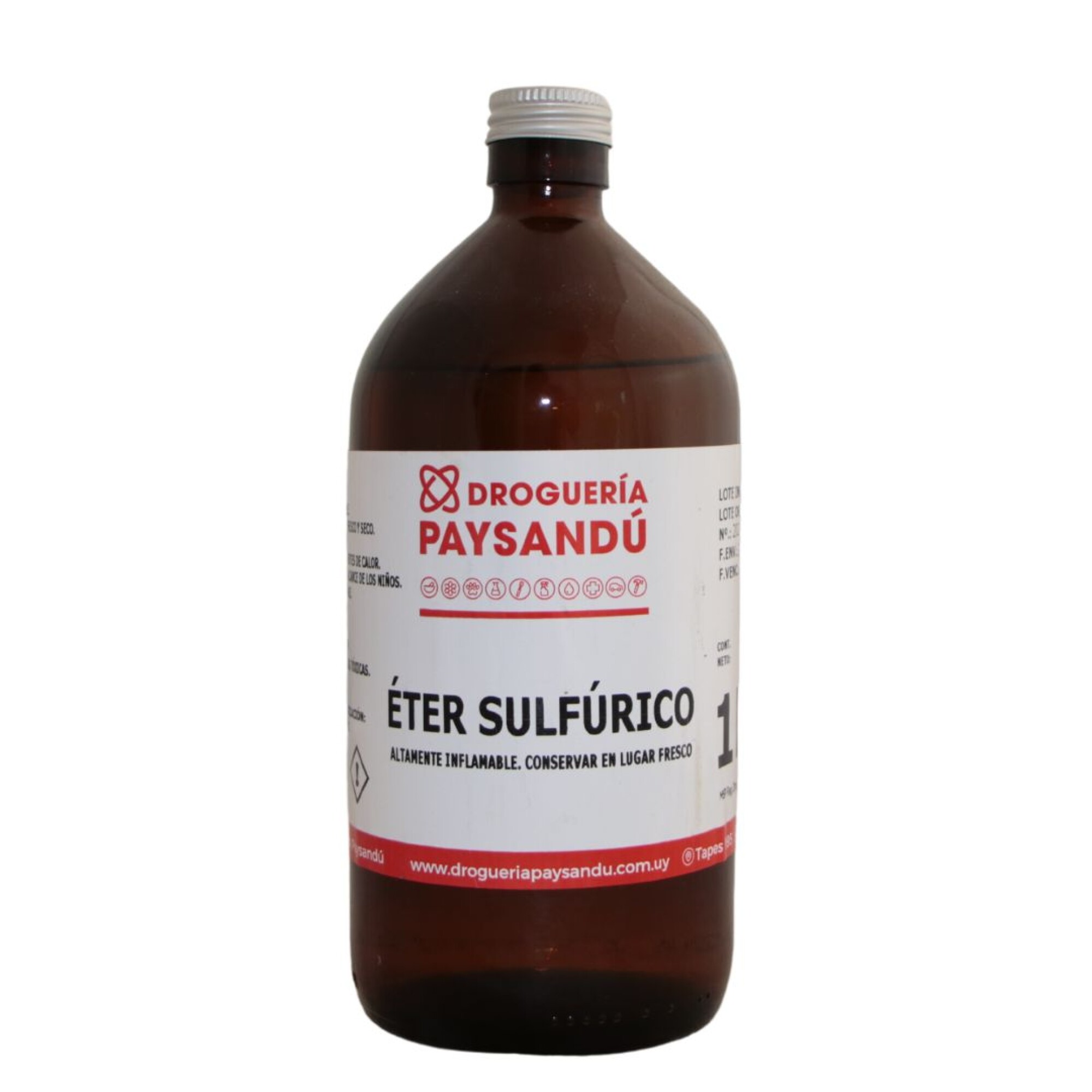 Éter Sulfúrico - 1 L — Droguería Paysandú