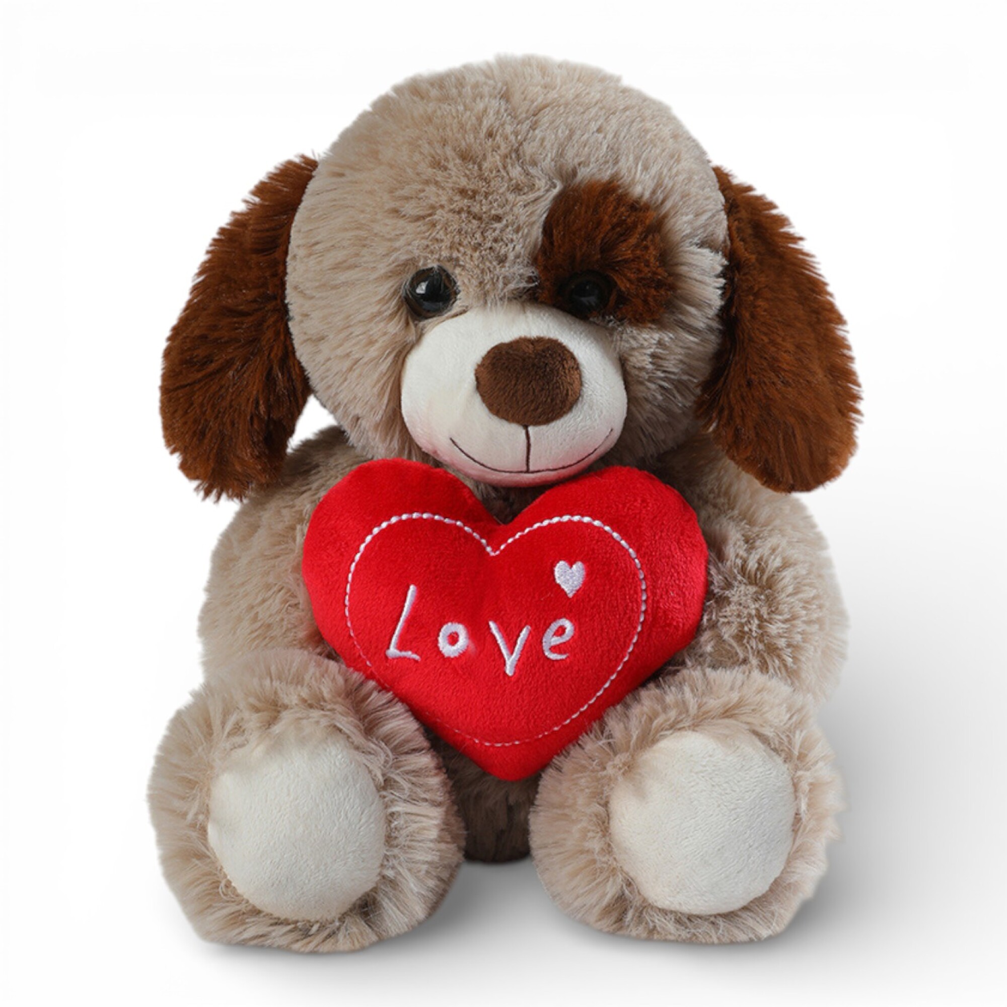 Oso de Peluche con Corazón - Perro — Que Regalo