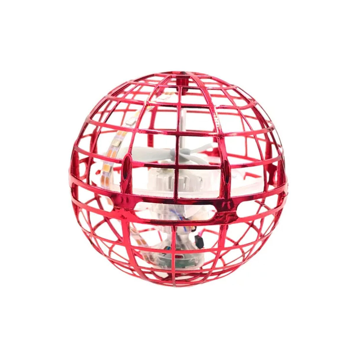 PELOTA VOLADORA MÁGICA SPINNER SENSOR INTELIGENTE ROJO — Woofer