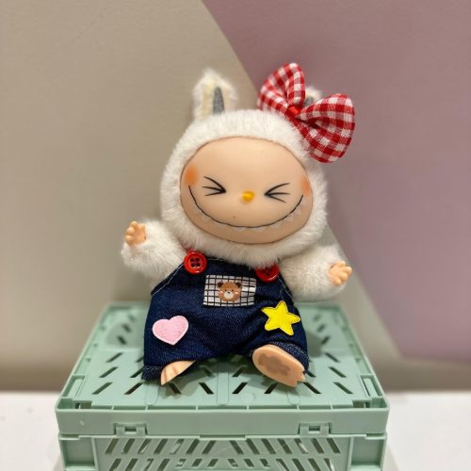 Ropa Labubu- Enterito Jean mas Accesorios - Ropa Labubu- Enterito Jean ...