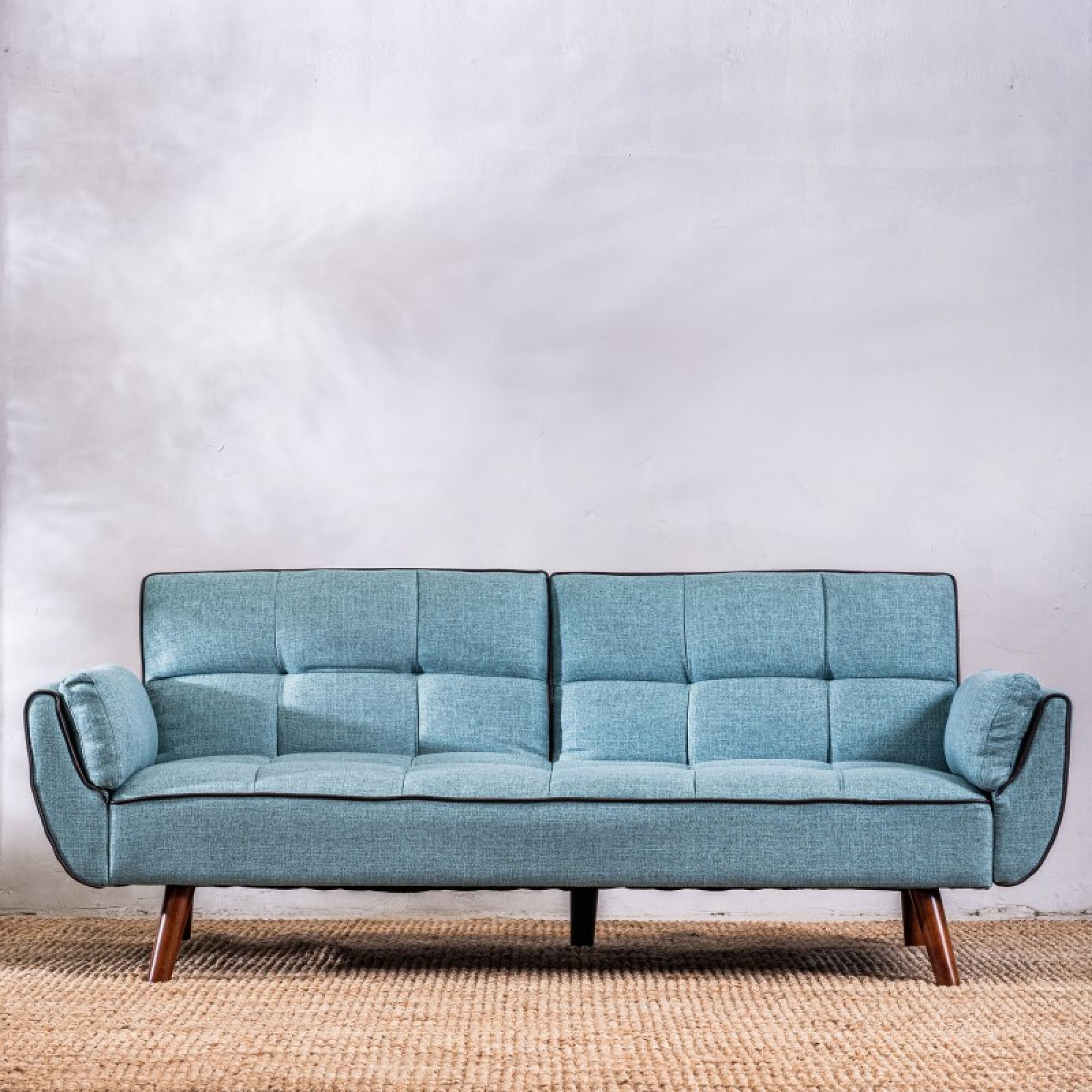 Sofá Cama Frida 3 Cuerpos - Azul — Aihaus