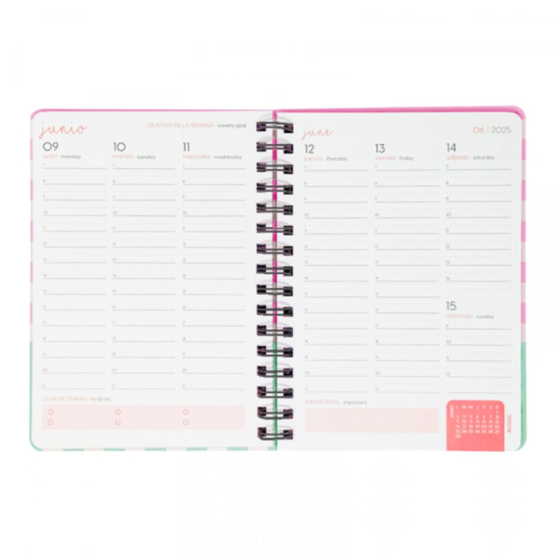 Agenda 2025 Hello Fun Semana a la vista - Agenda 2025 Hello Fun Semana ...