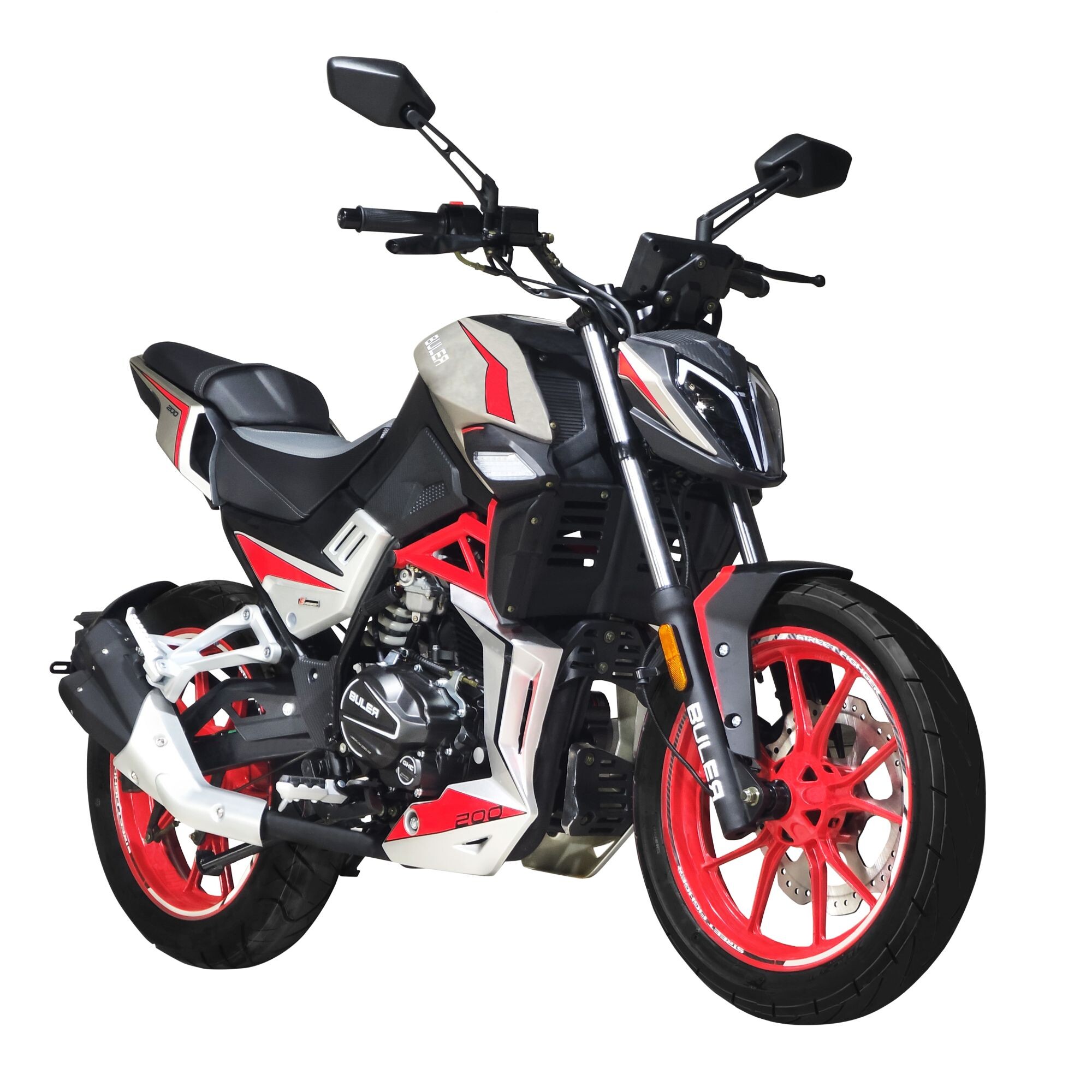 Motocicleta Buler Super Sport 200cc 2024 - Rojo — Bristol