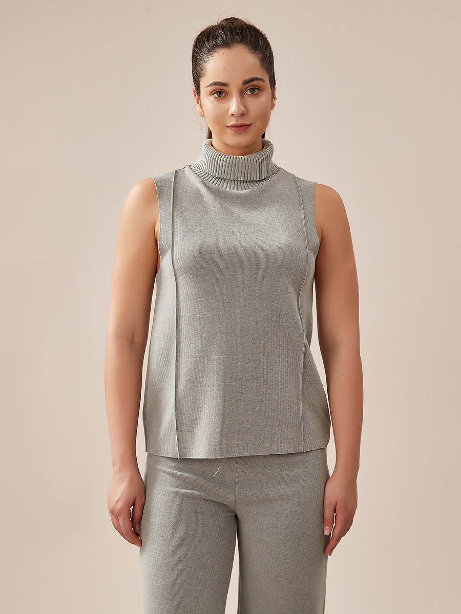 POLERA ONA - GRIS MELANGE C — Guapa - Paprika