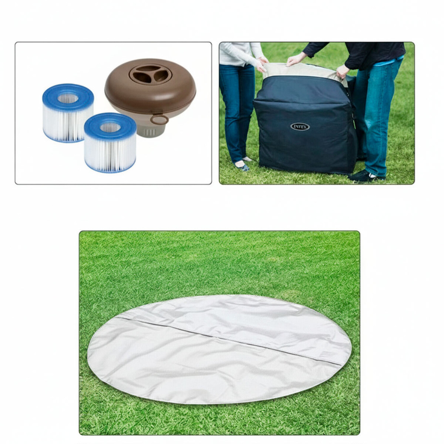 Intex Jacuzzi 6 Persona Pure Spa Hidromasaje Inflable — El Rey del ...
