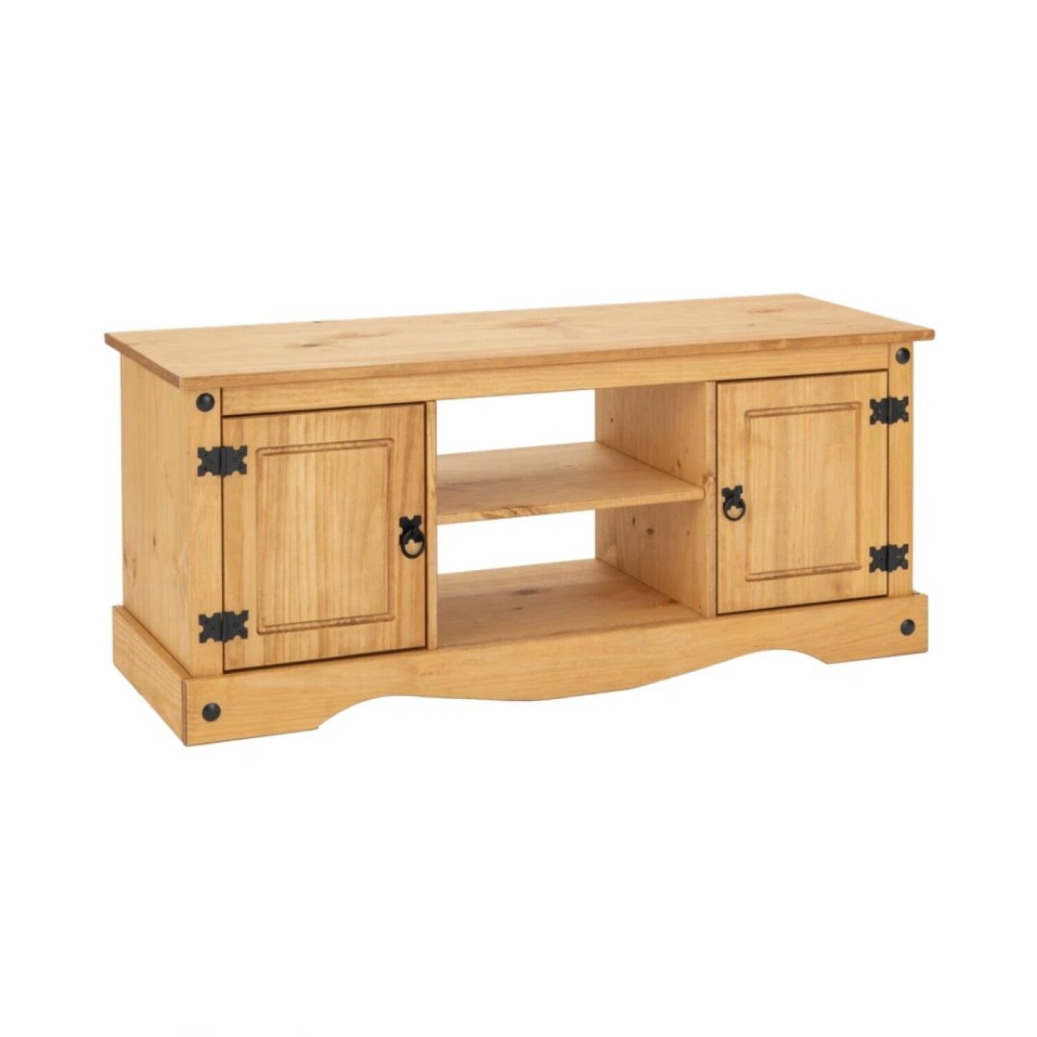 Rack 2 Puertas Línea Mexicana Natural — Brillante